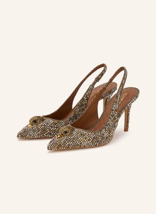 Kurt Geiger Slingpumps Belgravia Mit Schmucksteinen beige