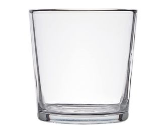 Matches 21 Glas-Vase &Oslash; 12 x 11 cm rund - kleine Blumen-Vase als Moderne Wohnzimmer Tischdeko und Hochzeitsdeko