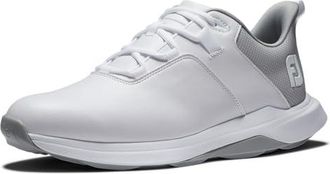 FootJoy Footjoy Chaussures de Golf ProliteGolf pour Homme, Blanc, Gris Clair, Gris, 42 EU