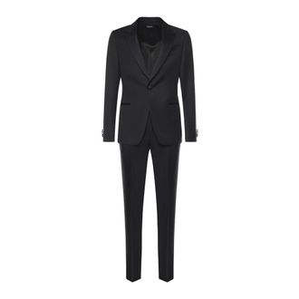 Ermenegildo Zegna Homme, Costumes, Bleu, Taille: 2XL Single Breasted Suits