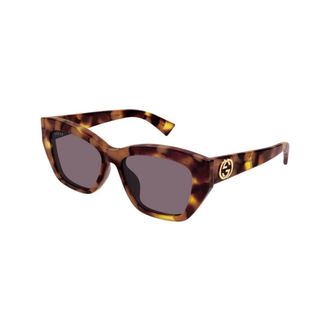 Gucci Authentische stilvolle Sonnenbrille mit Premium-Qualit&auml;t - - Accessories - Damen - Braun - 55 MM