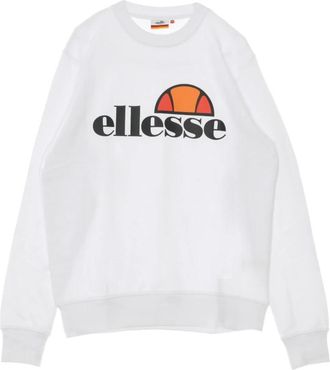 Ellesse Leichter Crew Neck Sweatshirt - - Sweatshirts & Hoodies - Herren - Wei&szlig; - XL