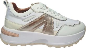 Alexander Smith Femme, Chaussures, Blanc, Taille: 35 EU sneaker Pelle