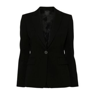 Pinko Pinko, Femme, Vestes, Noir, Taille: 44 FR Signum Blazer