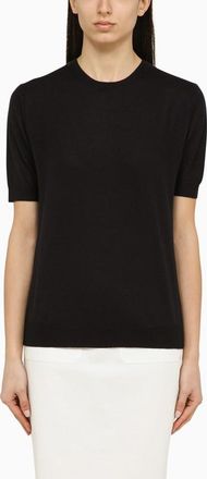 Prada Blue cashmere crew-neck sweater