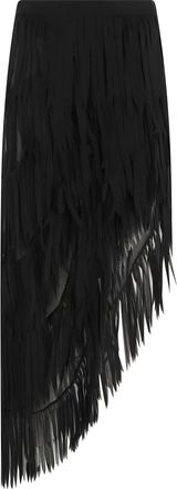 Erika Cavallini Semi Couture Femme, Jupes, Noir, Taille: 36 FR Midi Skirts