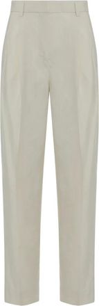 Toteme Femme, Pantalons, Beige, Taille: 36 FR Pantalons