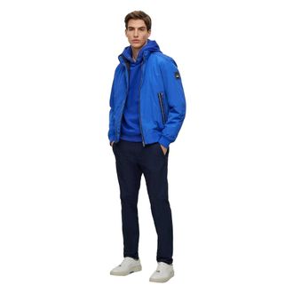 HUGO BOSS Porsche X Kapuzenpullover f&uuml;r Herren (Leuchtendes Blau)