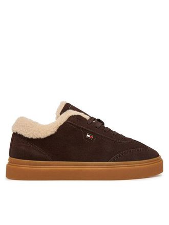 Tommy Hilfiger Sneakers Th Chic Cupsole Wl FW0FW09597 Dunkelbraun
