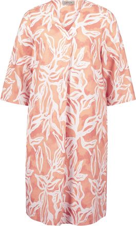 Cartoon Damen Sommerkleid mit Muster 38, Cream/Apricot