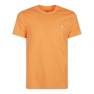 Polo Ralph Lauren Homme, Tops, Orange, Taille: L T-shirt avec logo