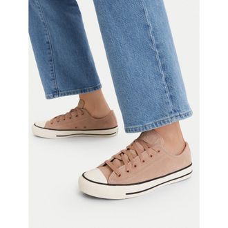 Converse Sneakers aus Stoff Converse Chuck Taylor All Star Colorful Suede A15948C Braun