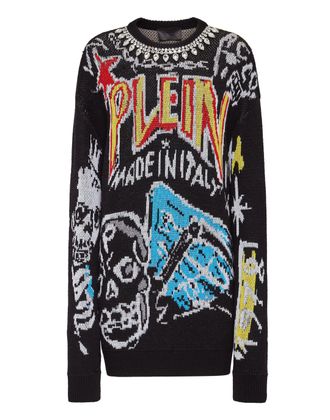 Philipp Plein Rundhalspullover