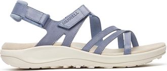 Merrell Damen Trekking-Sandalen Sandalen Harbor Backstrap J007796 Blau, Groesse:41 EU