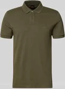 Boss Orange by Hugo Boss Slim Fit Poloshirt aus Baumwoll-Mix Modell PASSENGER