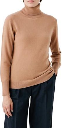Caroll UJ015-DYLANB Cachemire Pull-Over, Camel, XL Femme