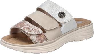 Rieker Femme V8583 Mules, Beige, 43 EU