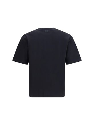 Herno Cotton Crew Neck T-Shirt - Black