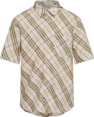 Burberry Homme, Chemises, Gris, Taille: XL Roland Shirt
