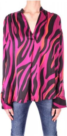 Pinko Pinko, Femme, Blouses et Chemises, Multicolore, Taille: 40 FR Bettina Blouse