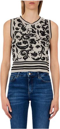 Liu Jo Femme, Pulls, Multicolore, Taille: 36 FR Pull