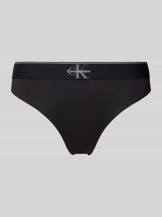Calvin Klein Underwear String mit Logo-Muster
