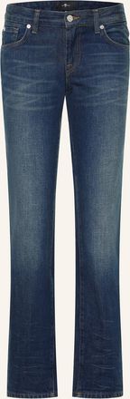 7 For All Mankind Straight Jeans blau