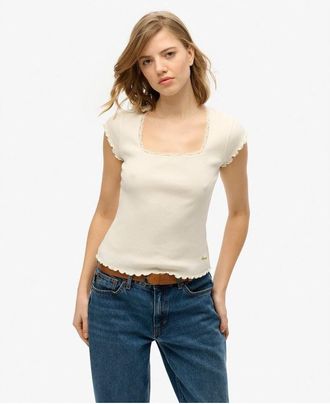 Superdry Essential Square Neck S/s Tee