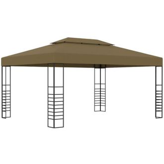 vidaXL Vidaxl - Chapiteau 3x4 m Taupe 180 g/m&sup2;
