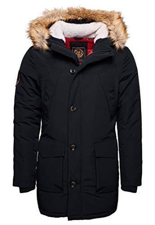 Superdry Homme Parka Everest Bleu Marine &Eacute;clipse S