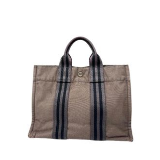Herm&egrave;s Pre-owned Vintage Mini Tote Bag - Femme - Pre-owned - Gris - Taille: ONE Size