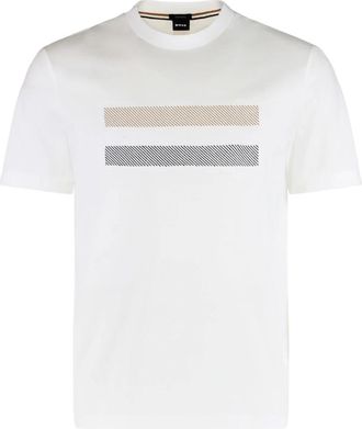 HUGO BOSS Homme, Tops, Blanc, Taille: XS T-Chemises