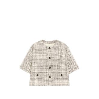 Valentino Square Tweed Jacket