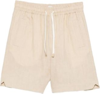 Eleventy Homme, Maillots de bain, Beige, Taille: W33 Shorts en lin