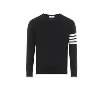 Thom Browne Wollpullover in Schwarz