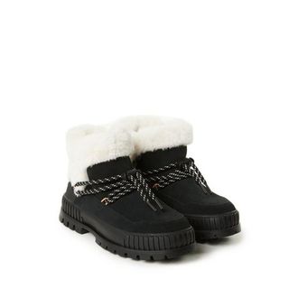 Palladium Boots fourr&eacute;es en cuir