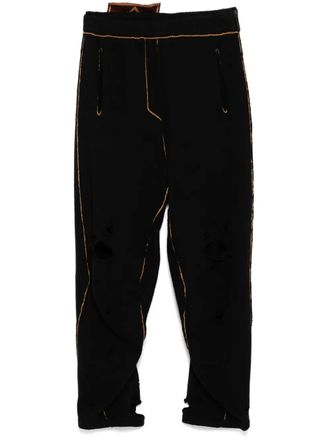Doublet pantalon à effet usé - Noir