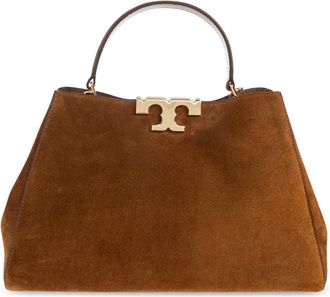 Tory Burch Femme, Sacs, Brun, Taille: ONE Size Eleanor Suede Satchel