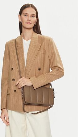 Calvin Klein Handtasche Line Quilt Shoulder Bag K60K612787 Braun