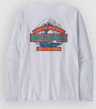 Patagonia Great Waves Responsibili- Longsleeve white