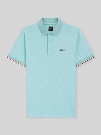 HUGO BOSS Slim Fit Poloshirt mit Tennisball-Pr&auml;gung Modell PL_TOC GAME1