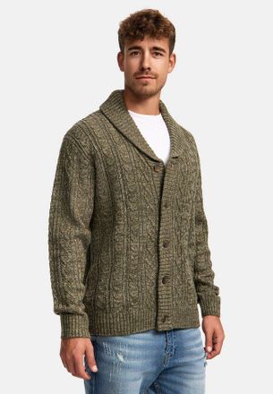 Indicode Strickjacke Herren INIlterly Herrenstrickjacke