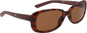 Nike Breeze Oval-Sonnenbrille f&uuml;r Herren/Damen Unisex, Kunststoff (Braun)