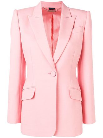 Alexander McQueen blazer classique - Rose