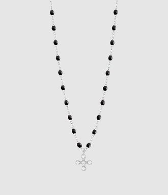 Gigi Clozeau Collier Spark Or Blanc Diamants 42cm