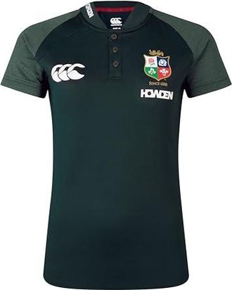 Canterbury Of New Zealand Lions Britanniques et Irlandais Poly Chemise, Scarabée, 42 Femme