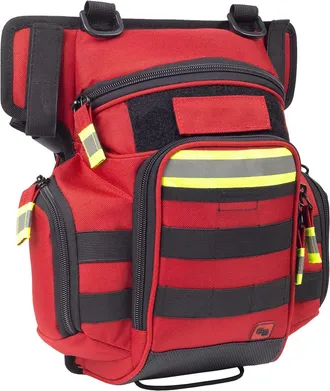 Elite EMT Pouch Oberschenkel-Tasche | rot | gro&szlig;volumig | f&uuml;r die umfangreiche Ausstattung