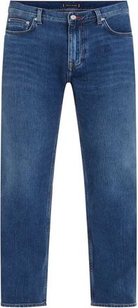 Tommy Hilfiger Herren Jeans Straight Denton Stretch, Blau (Amar Blue), 28W / 32L
