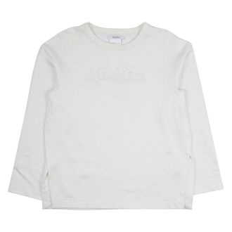Max Mara Femme, Sweatshirts et sweats &agrave; capuche, Blanc, Taille: 38 FR Berma SweaT-shirt