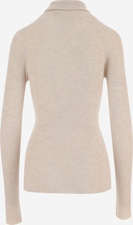 arch4 Ribbed Cashmere Sweater - Ivory
